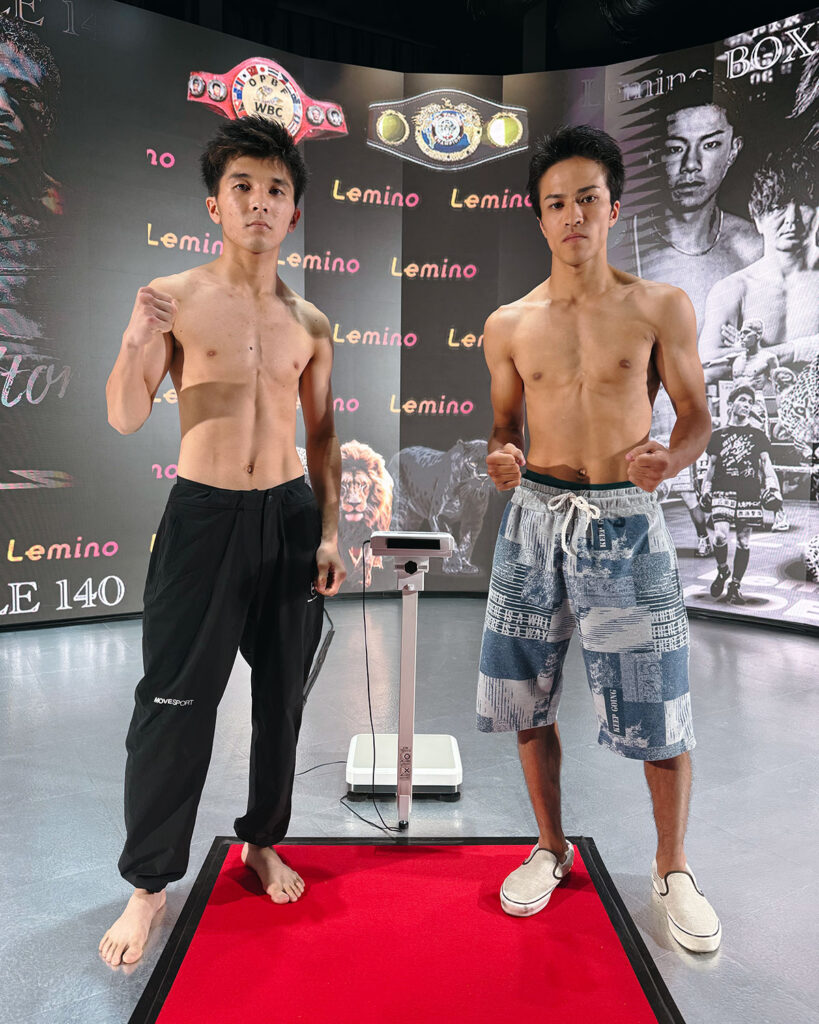 『Lemino BOXING PHOENIX BATTLE 140』に出場する全選手、計量クリアいたしました！ - 八王子中屋ボクシングジム Official Website